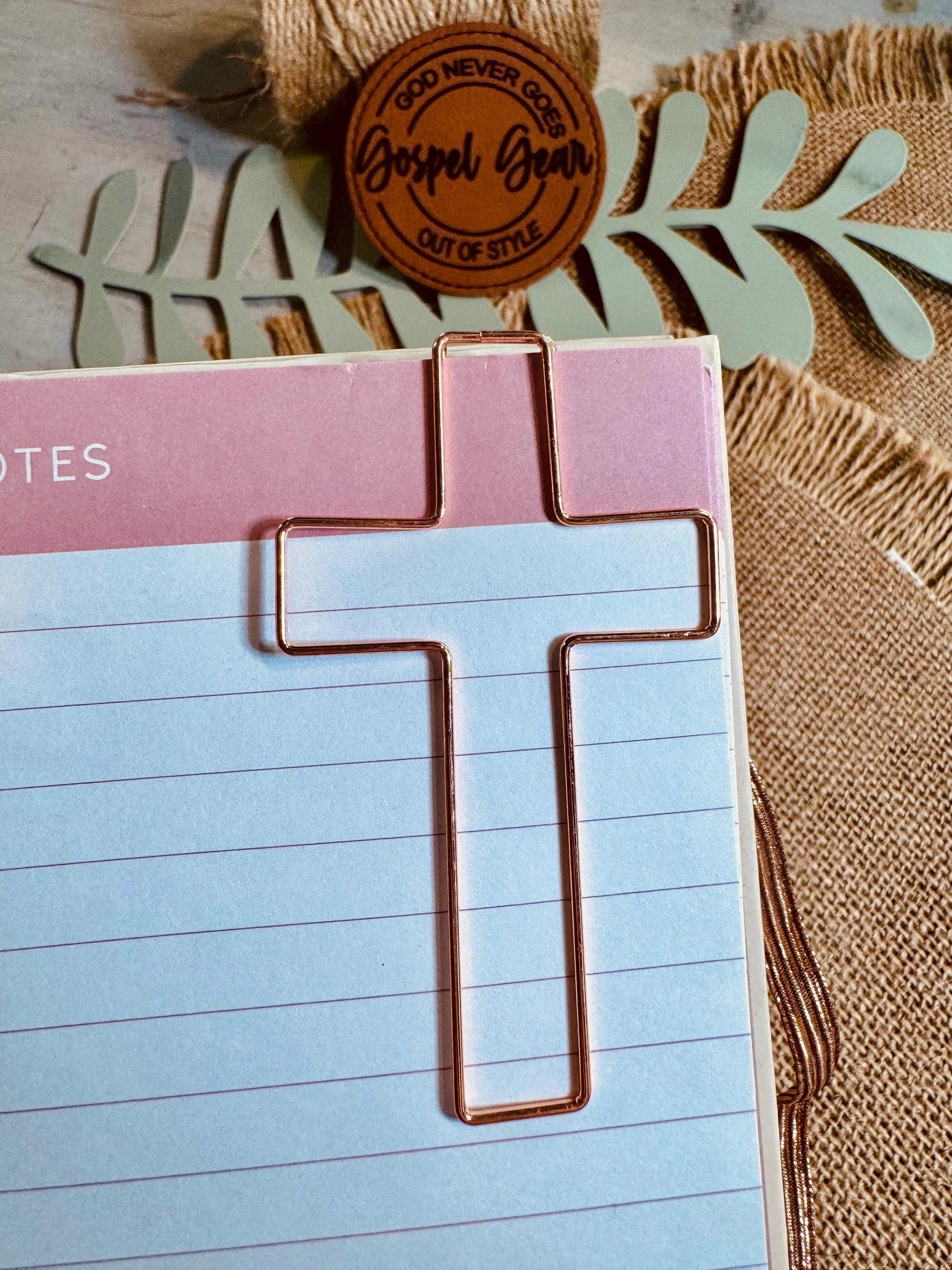 Cross Bookmark Paperclip – Allie and Me Boutique