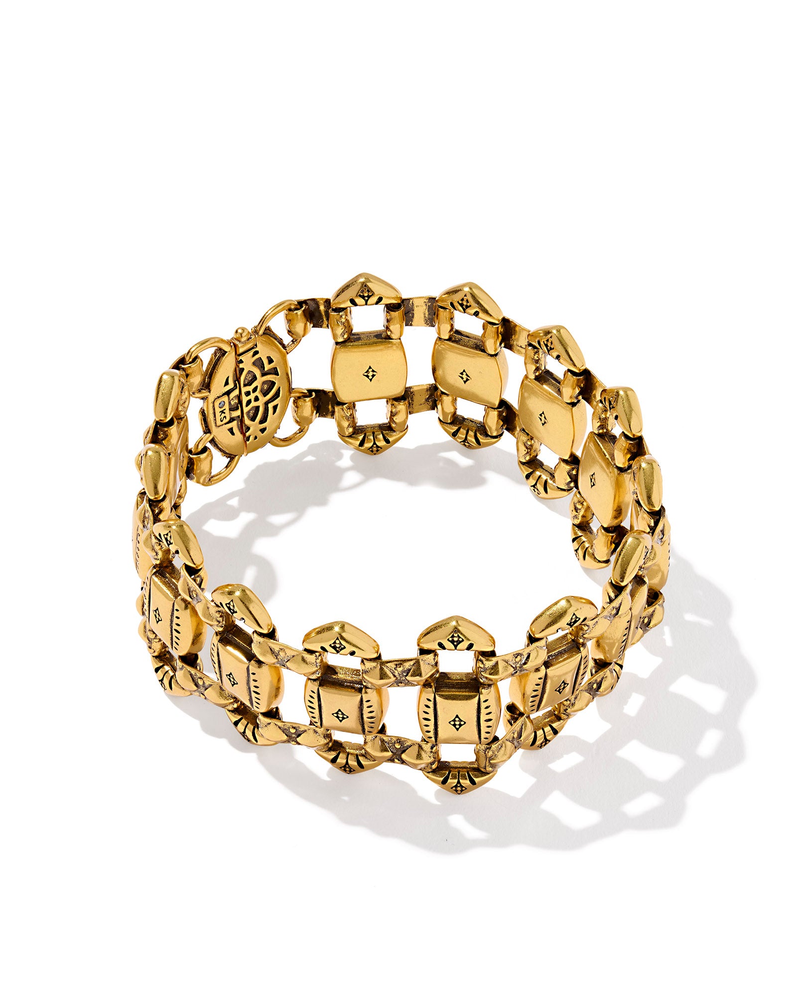 Kendra Scott Catherine Gold Statement Bracelet – Allie and Me Boutique