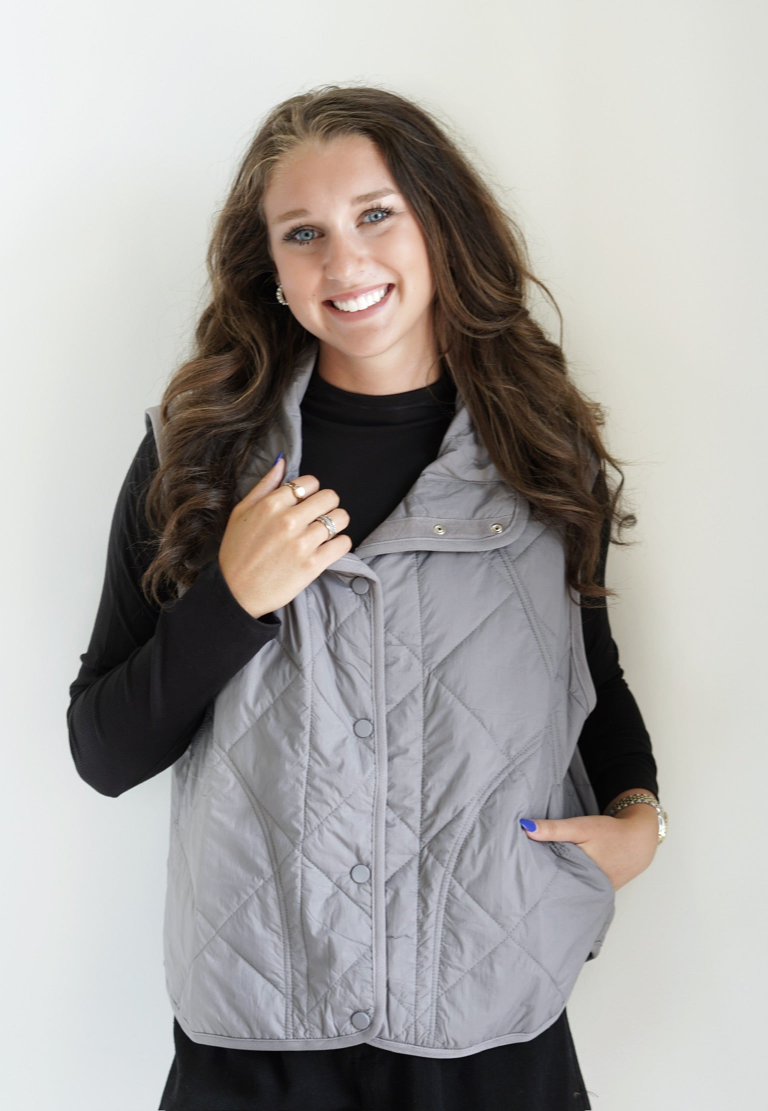 Bentley Button-Up Vest – Allie and Me Boutique