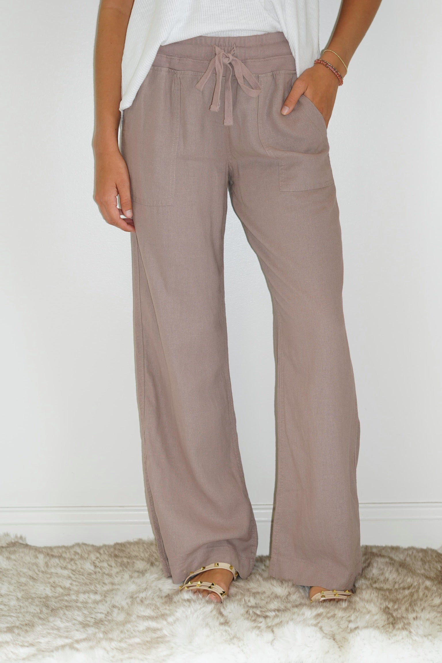 Sydney Linen Wide Leg Pant – Allie and Me Boutique